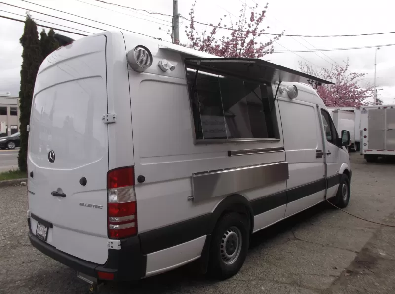 Apollo Custom Manufacturing - Converting a Sprinter Van into a Food Truck